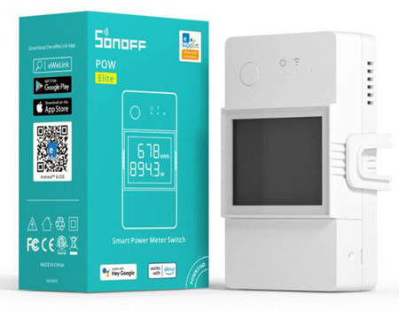 Sonoff POWR320D Elite Sterownik Pomiar Ekran 20A | Sonoff