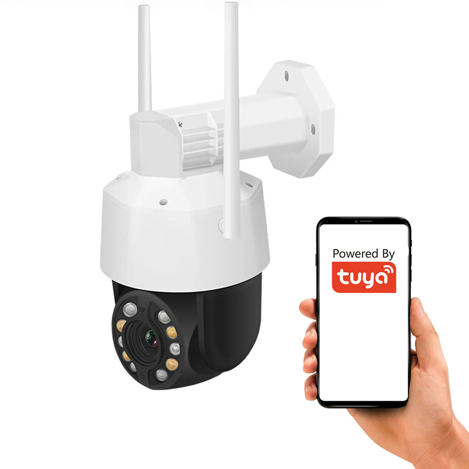 Kamera zewnętrzna obrotowa PTZ PATROL 5MP 20x zoom optyczny WiFi ONVIF TUYA | Tuya \ Kamery IP